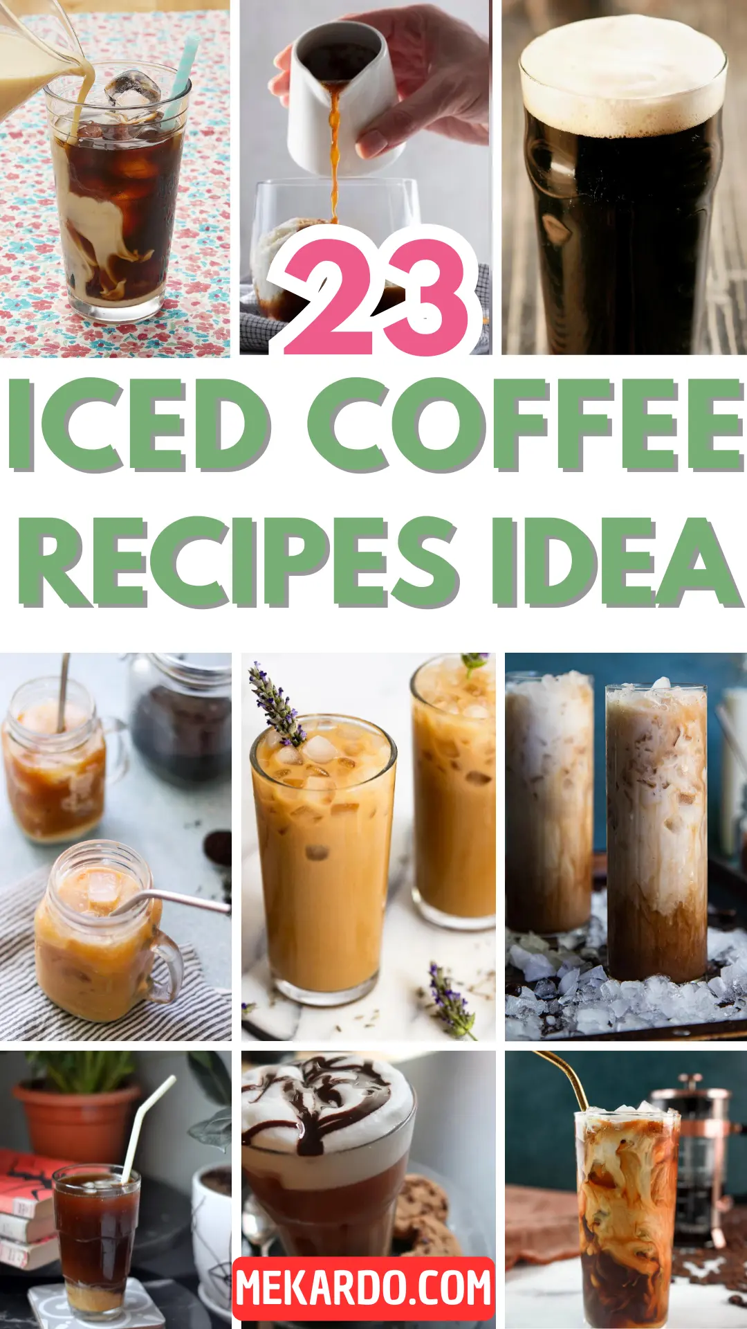 23 Iced Coffee Recipes - Mekardo