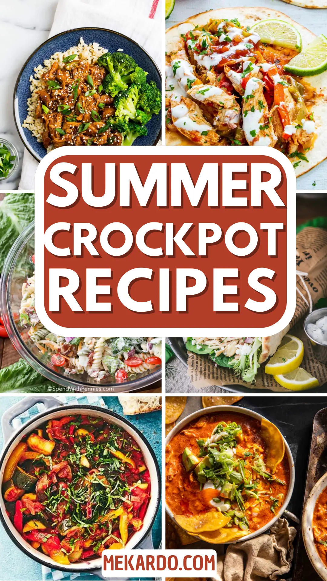 23 Summer Crockpot Recipes - Mekardo