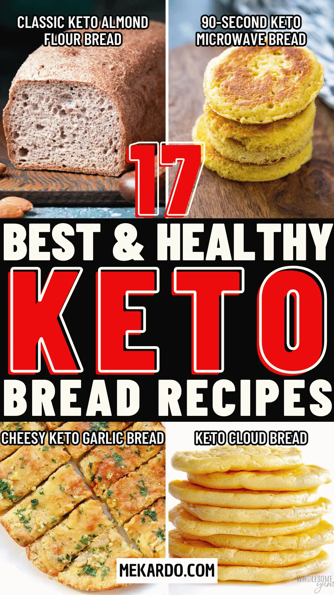 17 Best Keto Bread Recipes: That'll Make You Forget Carbs Exist - Mekardo