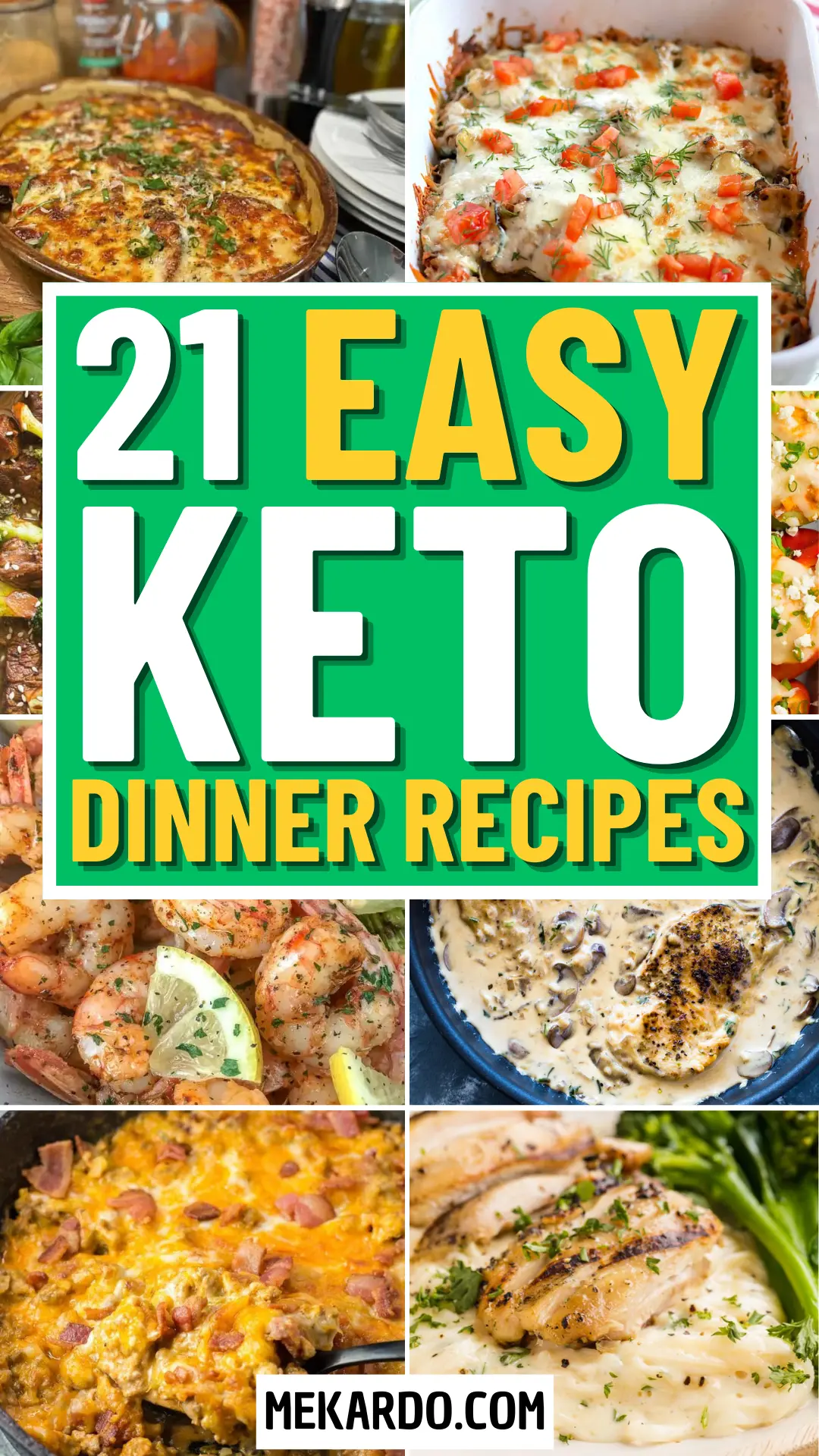 21 Keto Dinner Recipes - Mekardo