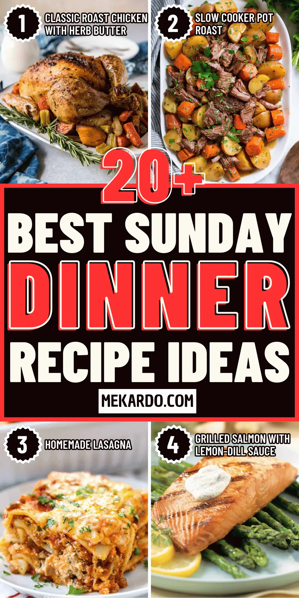 23 Best Sunday Dinner Ideas for a Perfect Family Feast - Mekardo