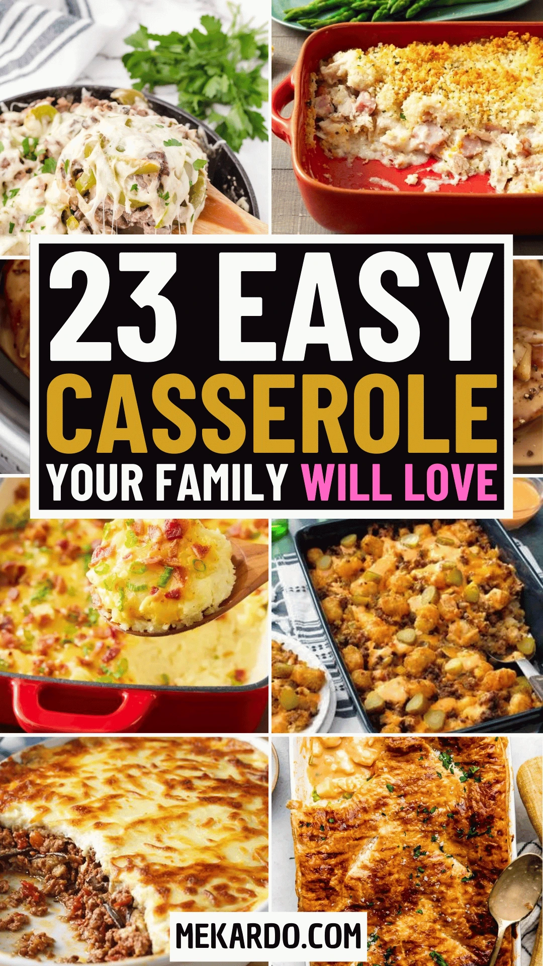 23 Easy Casserole Recipes Perfect for Busy Weeknights - Mekardo