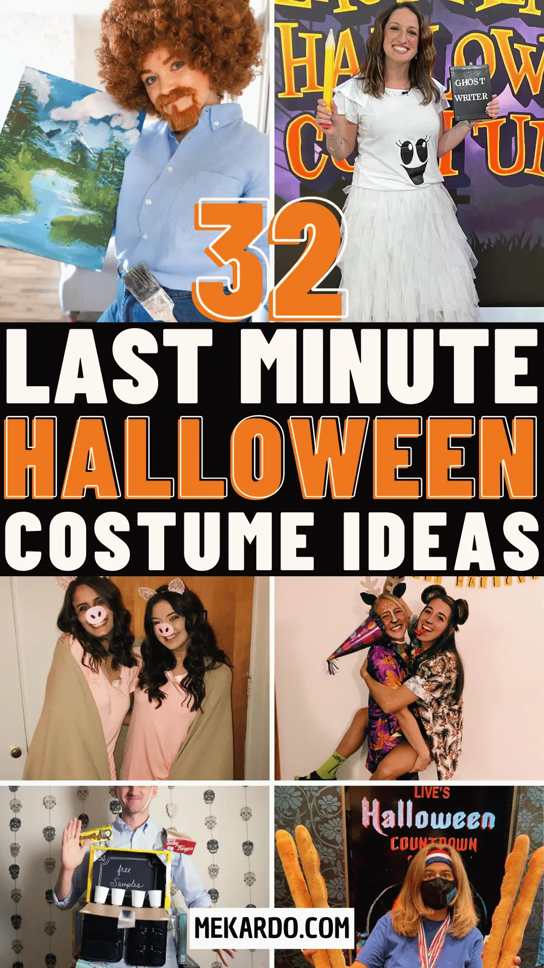 32 Last Minute Halloween Costume Ideas You Can DIY Tonight - Mekardo