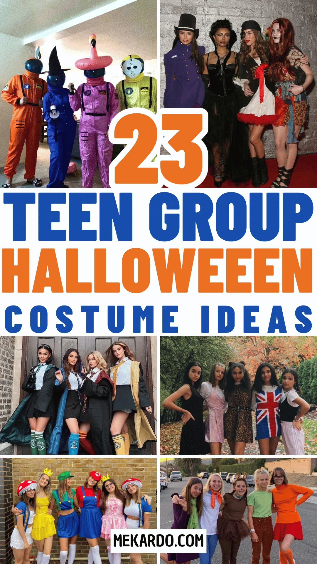 23 Best Teen Group Halloween Costumes That’ll Steal the Spotlight - Mekardo